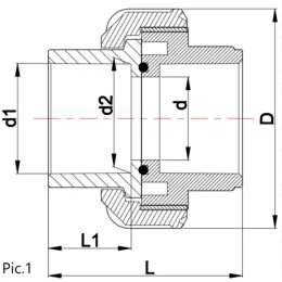 UPVC Union (SANKING)